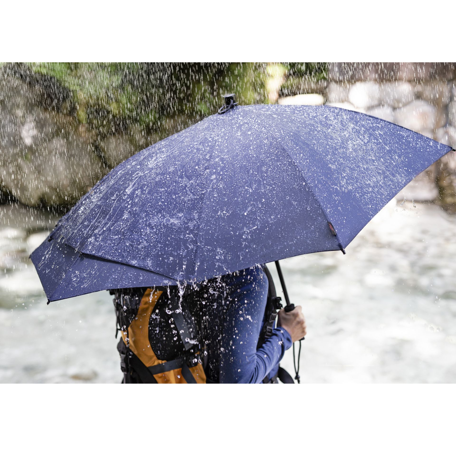 EuroSCHIRM | Swing backpack-Regenschirm | handfrei | verlängertes Dach ...